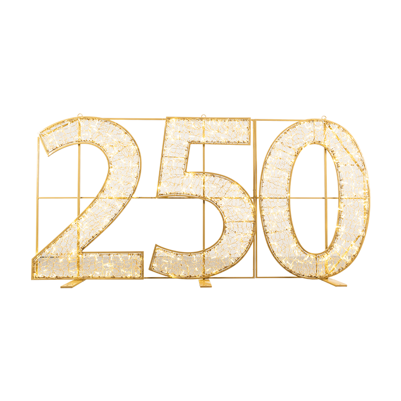 250 Illuminated Numbers – Dekra-Lite