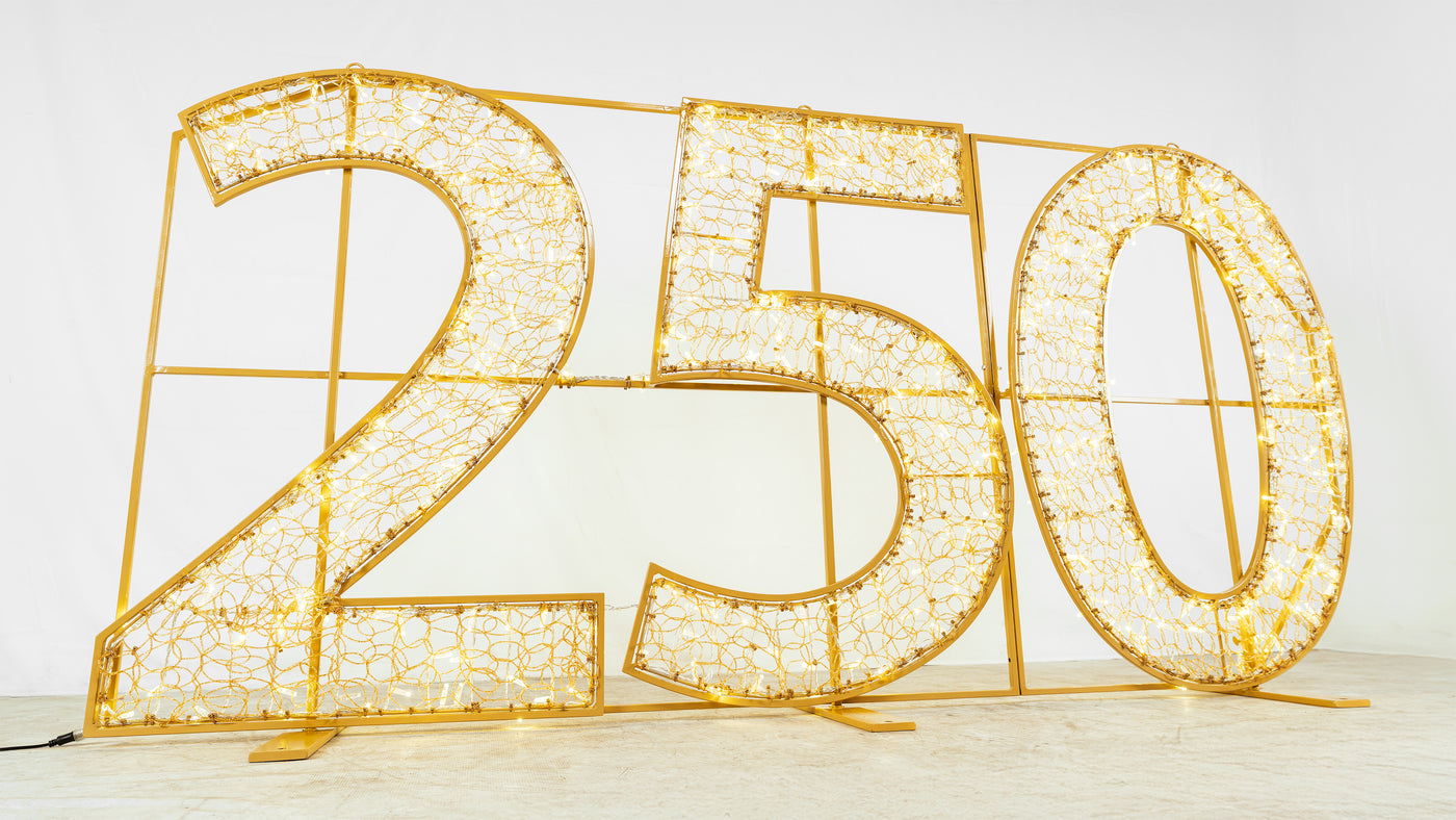 250 Illuminated Numbers – Dekra-Lite