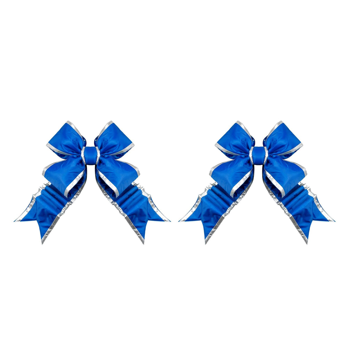 Blue Structural Bow with Silver Trim 36' | Dekra-Lite