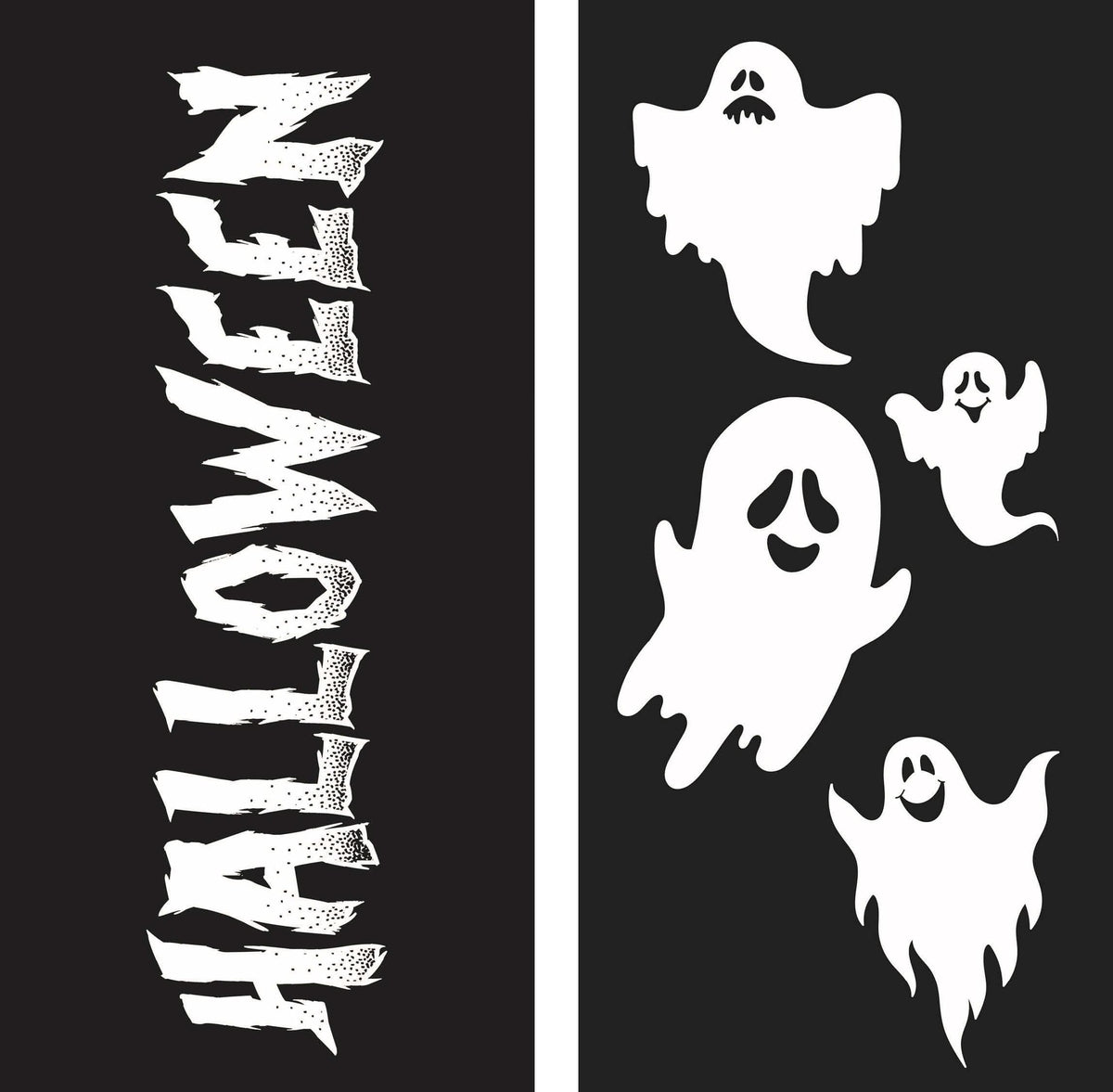 Halloween Ghost Vinyl Banners – Dekra-Lite