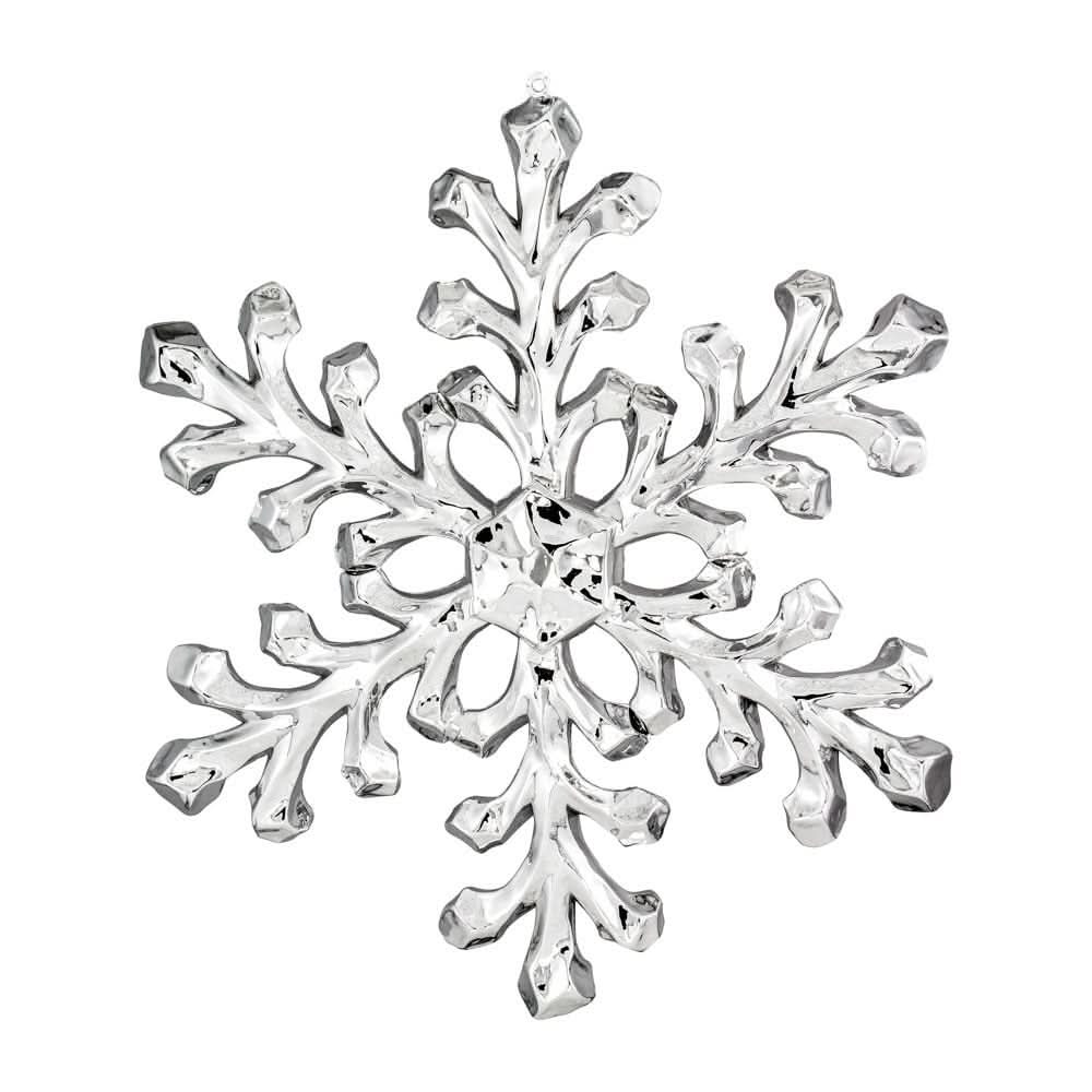 Crystal Chrome 18" Acrylic Snowflake – Dekra-Lite