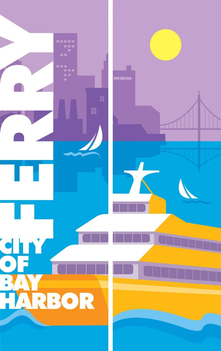 Harbor Ferry Double Vinyl Banner Set (30"x 60") – Dekra-Lite