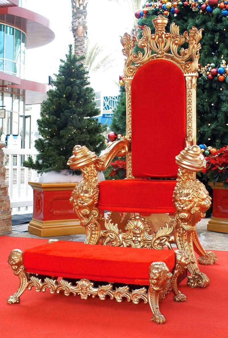 Ornate Santa Chair – Dekra-Lite